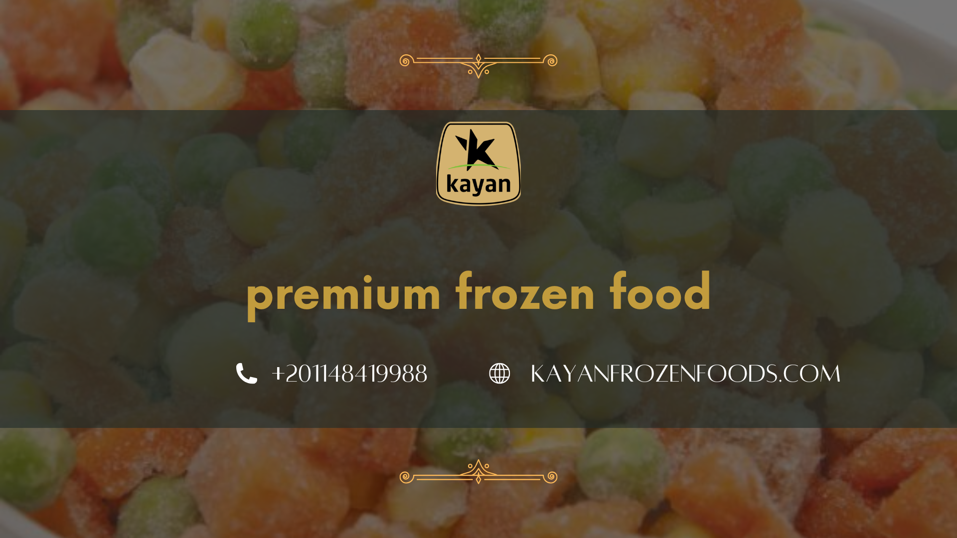 Premium Frozen Food for Global Markets Quality and Safety